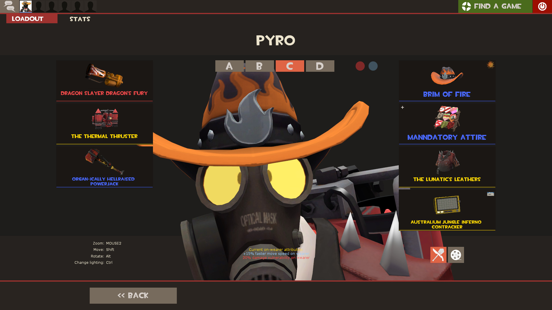 Yellow Pyro "Eyes" [Team Fortress 2] [Mods]