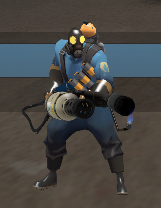Yellow Pyro "Eyes" [Team Fortress 2] [Mods]