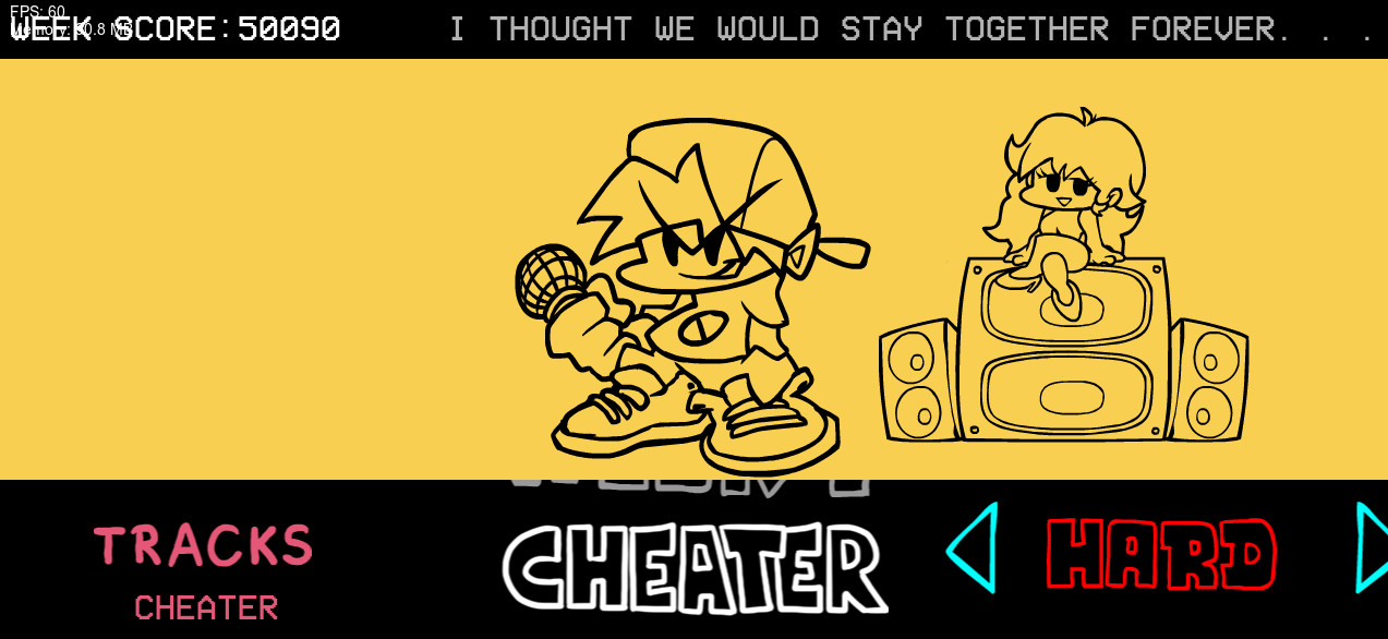 Cheated Mod for Friday Night Funkin' | FNF Mods