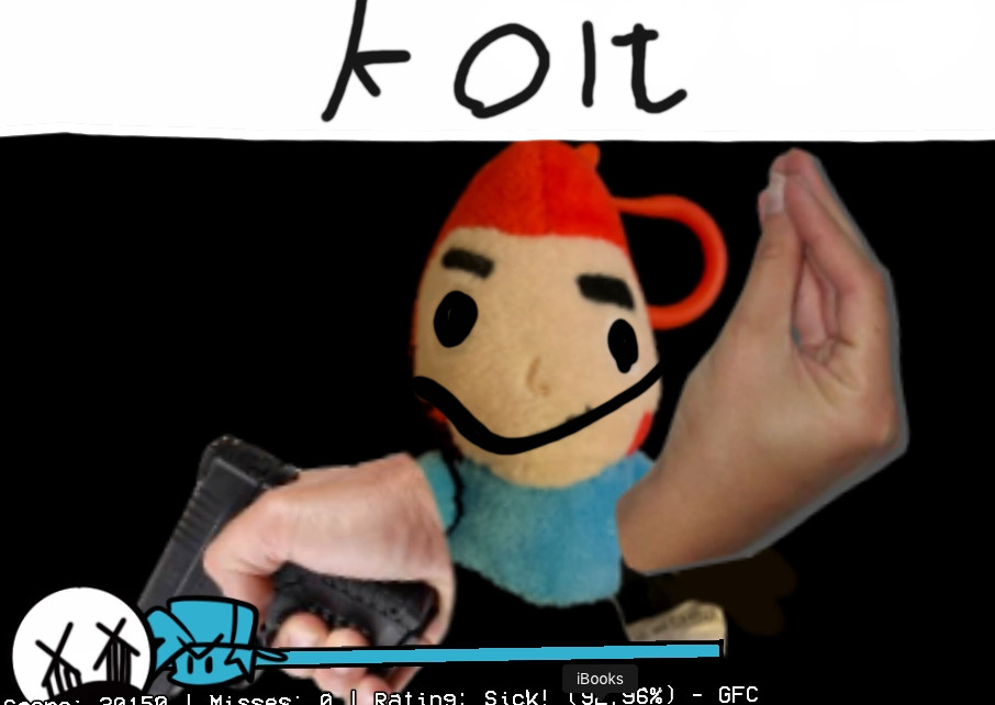 vs kolt monochrome cover [joke mod] [Friday Night Funkin'] [Mods]