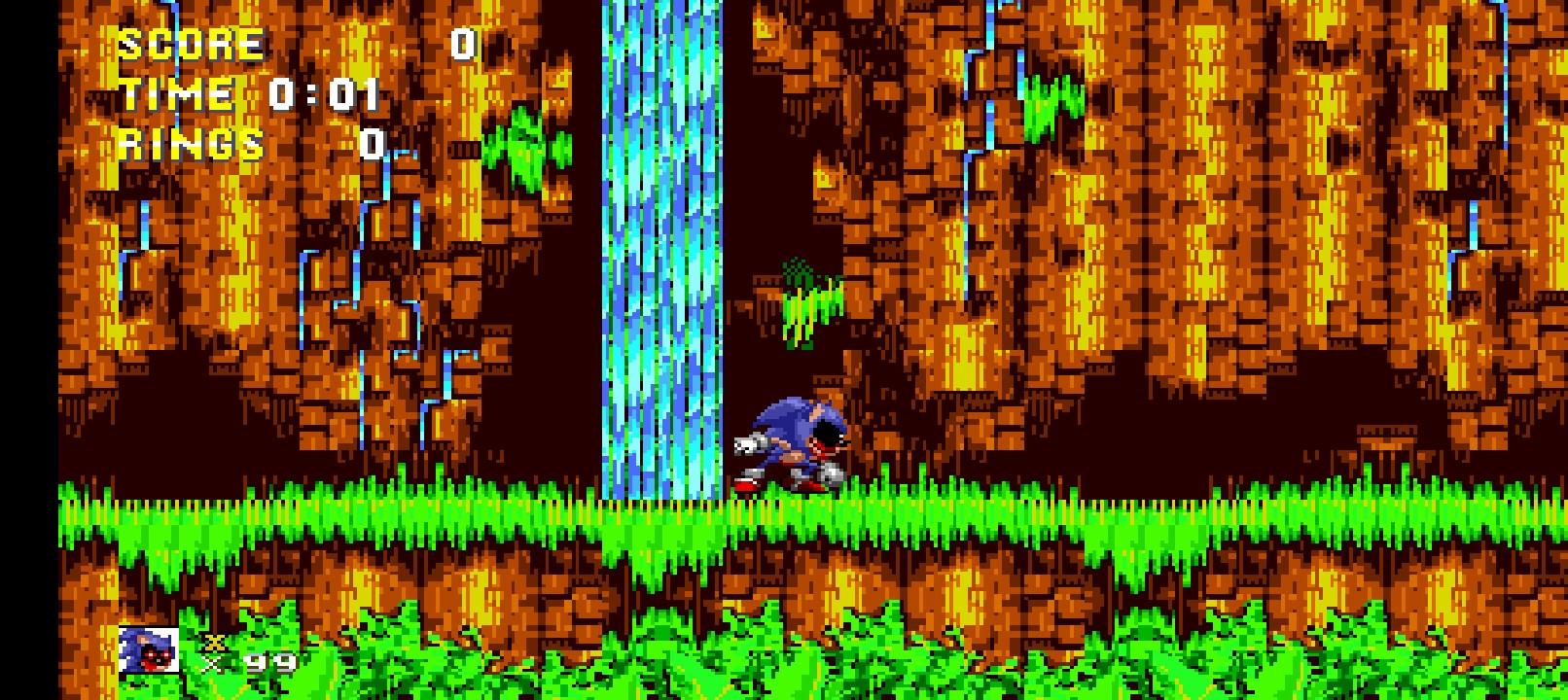 Sonic.exe ten years of chasing tails Mod for Sonic 3 A.I.R. | S3AIR Mods