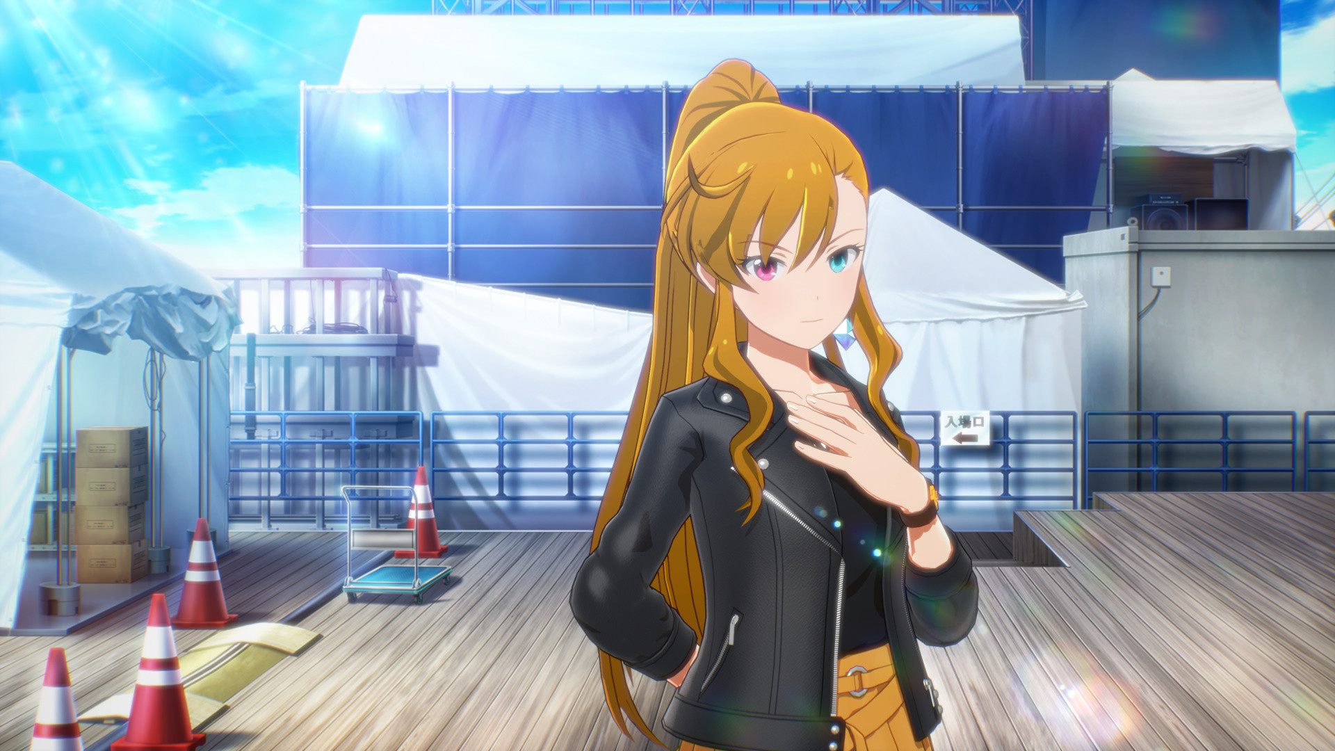 Ponytail Hairstyle for Leon Mod for THE IDOLM@STER STARLIT SEASON | Im ...