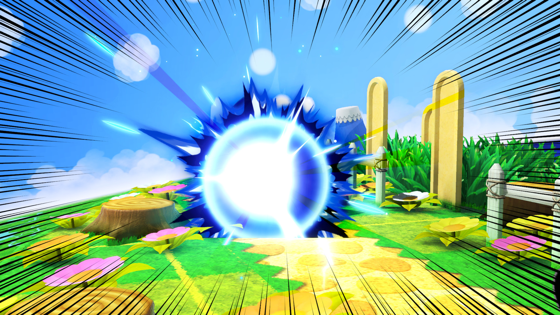 Royal Blue Mii Gunner Blast [Super Smash Bros. Ultimate] [Mods]