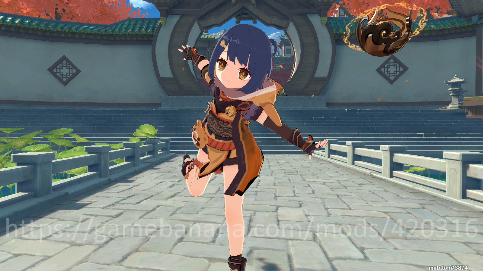 [Klee]Chibi Xiangling Mod for Genshin Impact | GI Mods