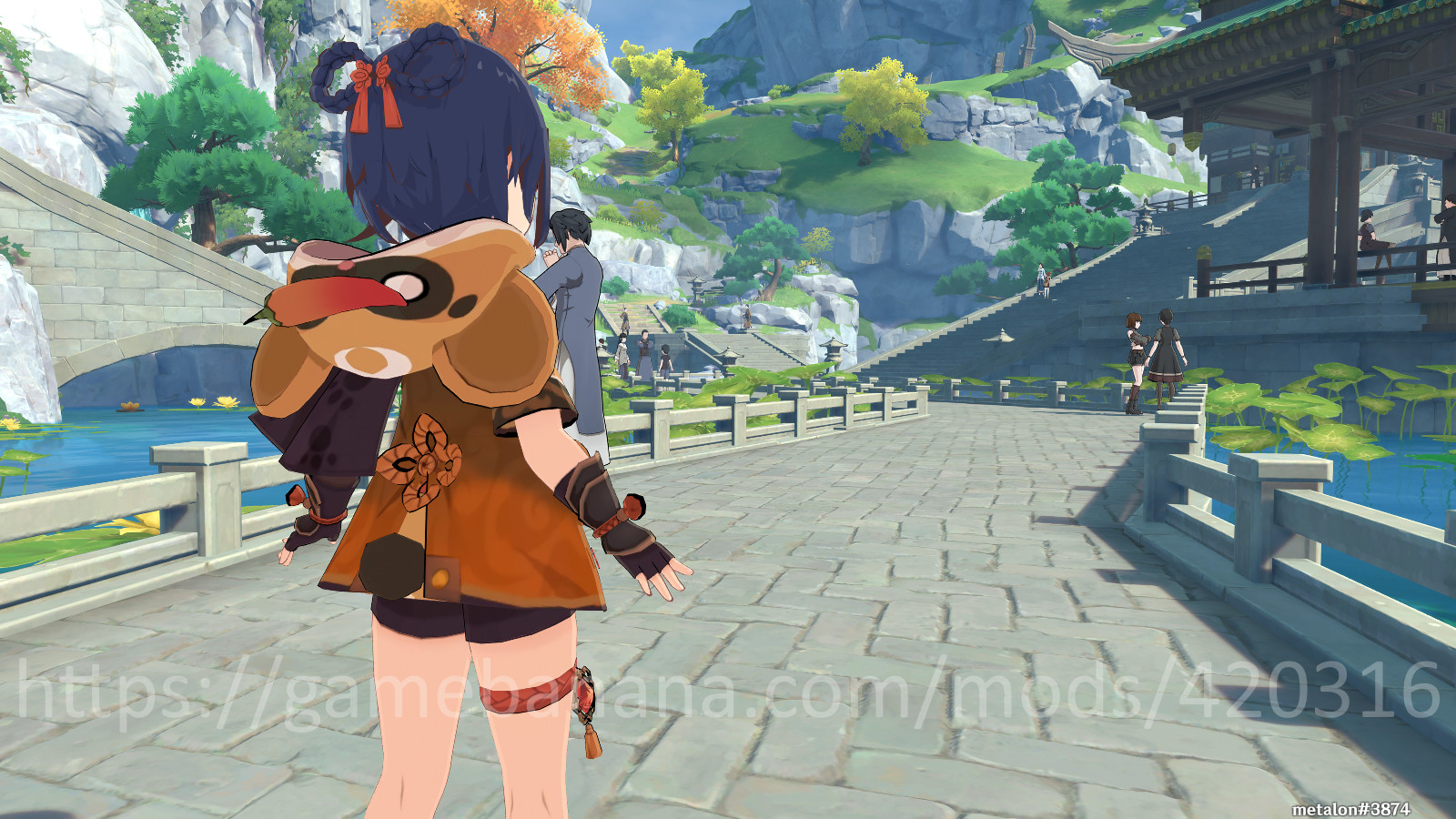 [Klee]Chibi Xiangling Mod for Genshin Impact | GI Mods