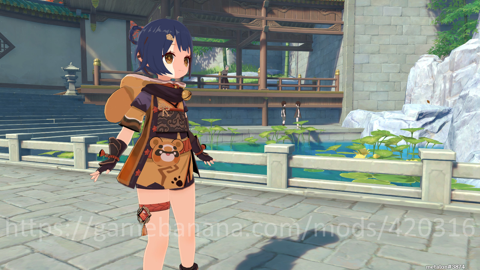 [Klee]Chibi Xiangling Mod for Genshin Impact | GI Mods