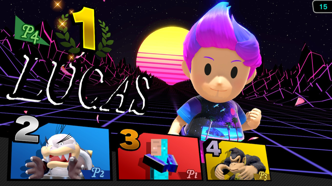 Sideways Steve [Super Smash Bros. Ultimate] [Mods]