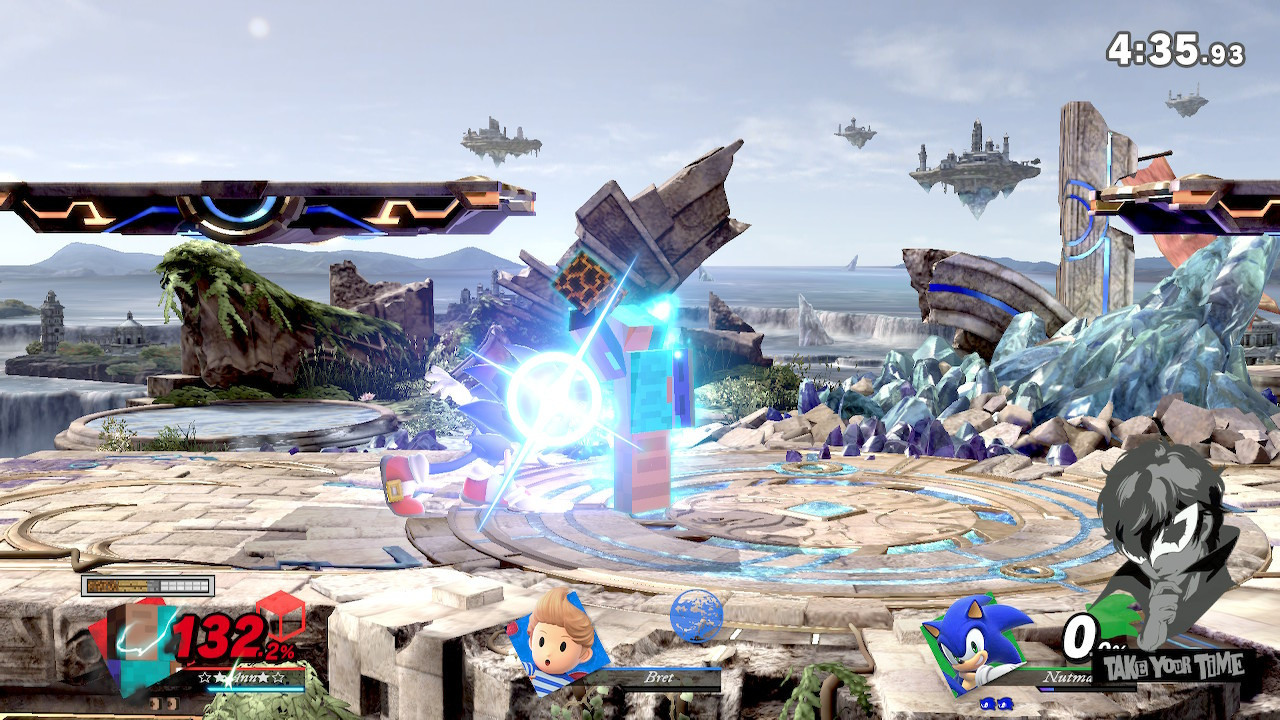 Sideways Steve Mod for Super Smash Bros. Ultimate | SSBU Mods