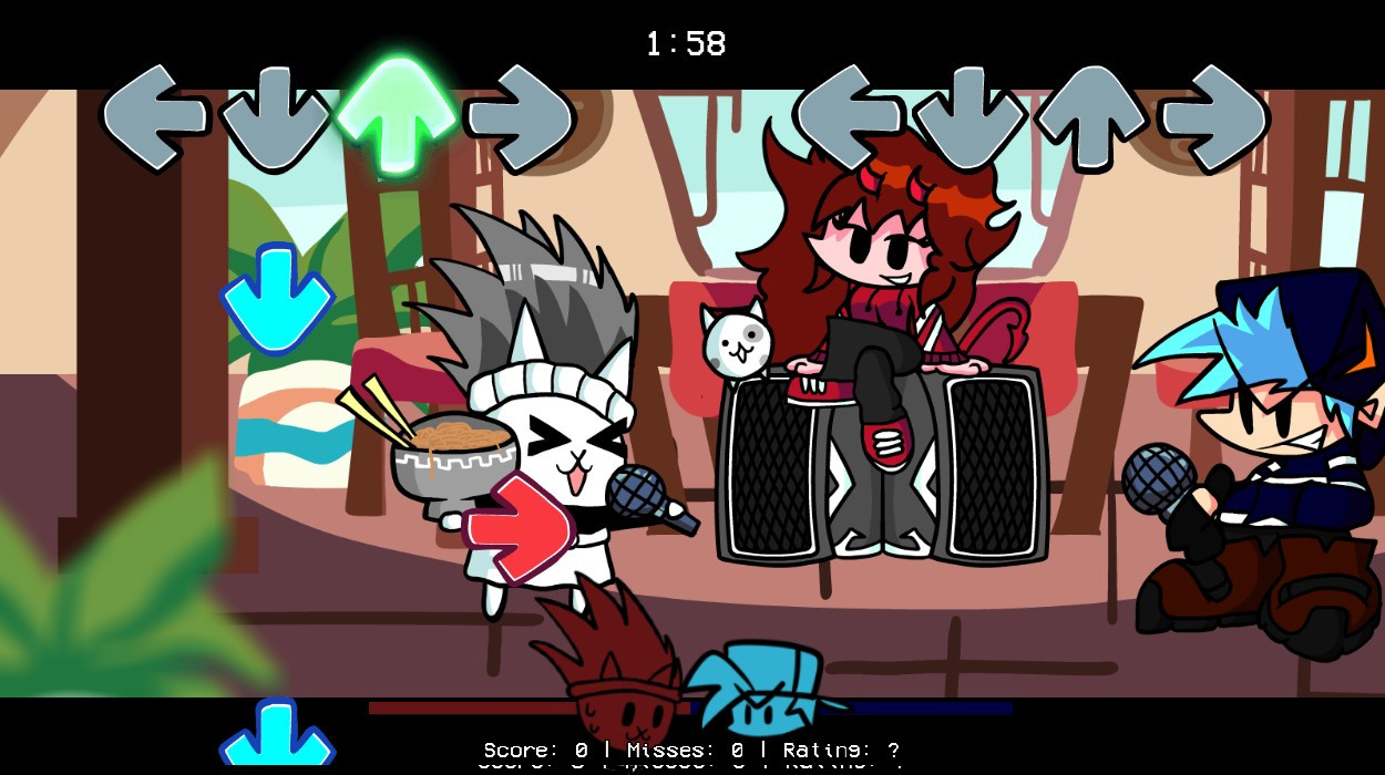 The Funkin Cats(DEMO) Mod for Friday Night Funkin' | FNF Mods