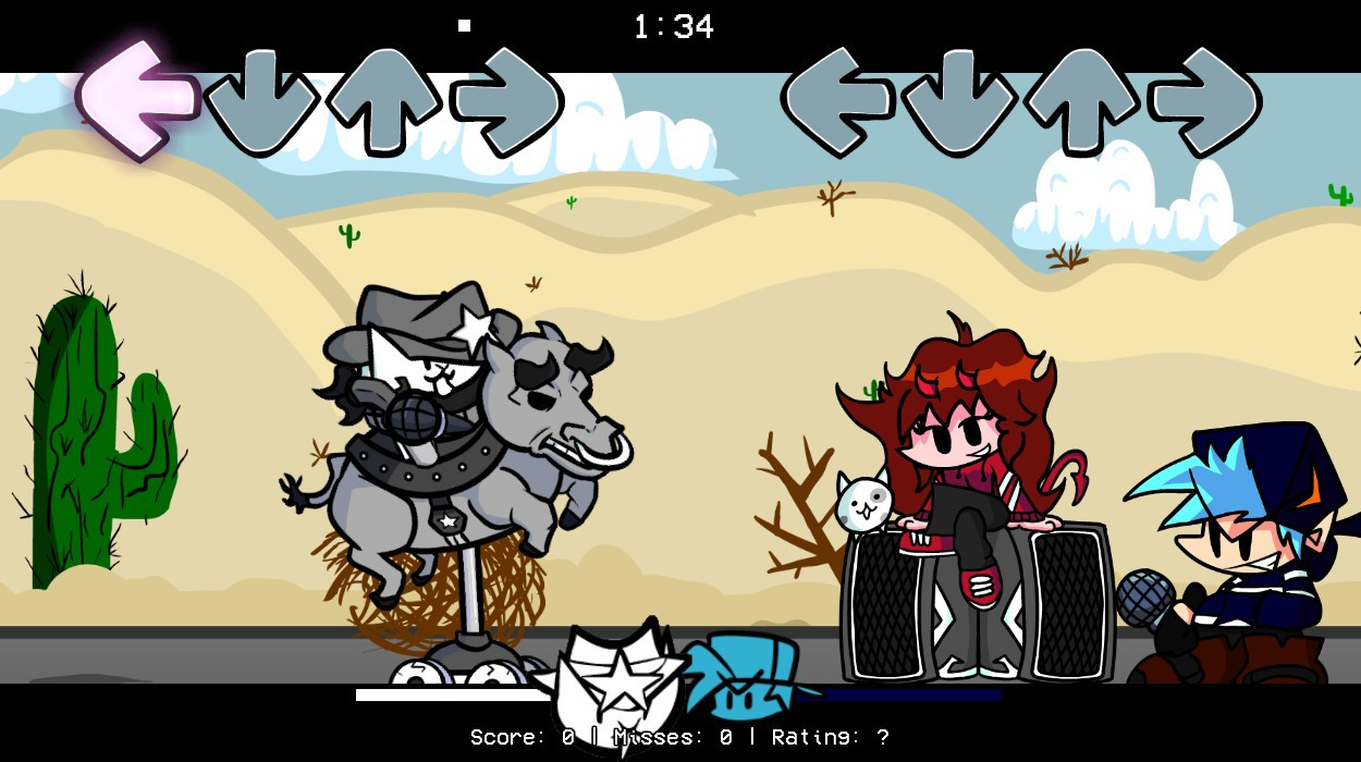 The Funkin Cats(DEMO) Mod for Friday Night Funkin' | FNF Mods