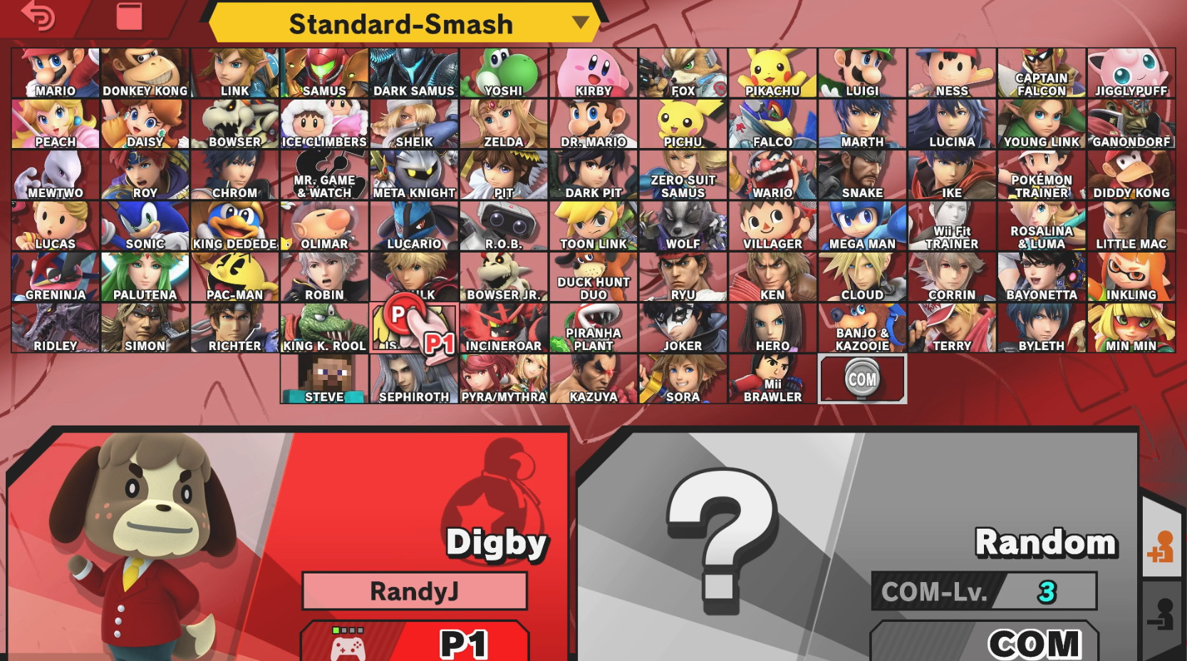 Digby Mod for Super Smash Bros. Ultimate | SSBU Mods