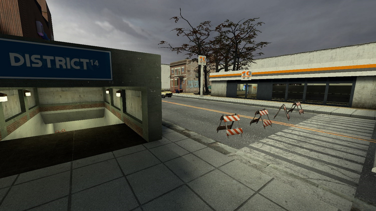 District 14 (ttt_district14_b2) Mod for Garry's Mod | GMod Mods
