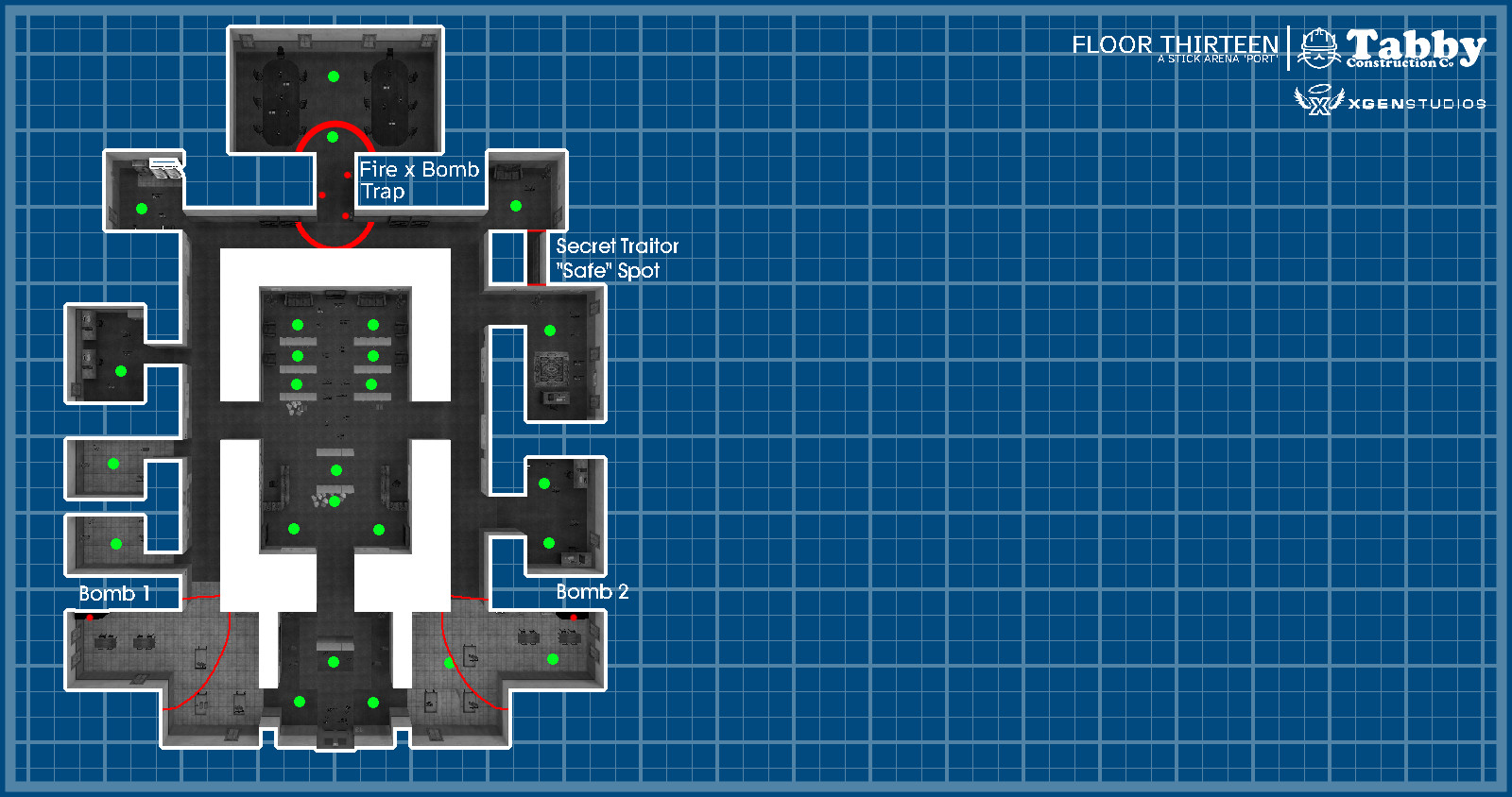 Floor Thirteen (Stick Arena) [TTT] Mod for Garry's Mod | GMod Mods