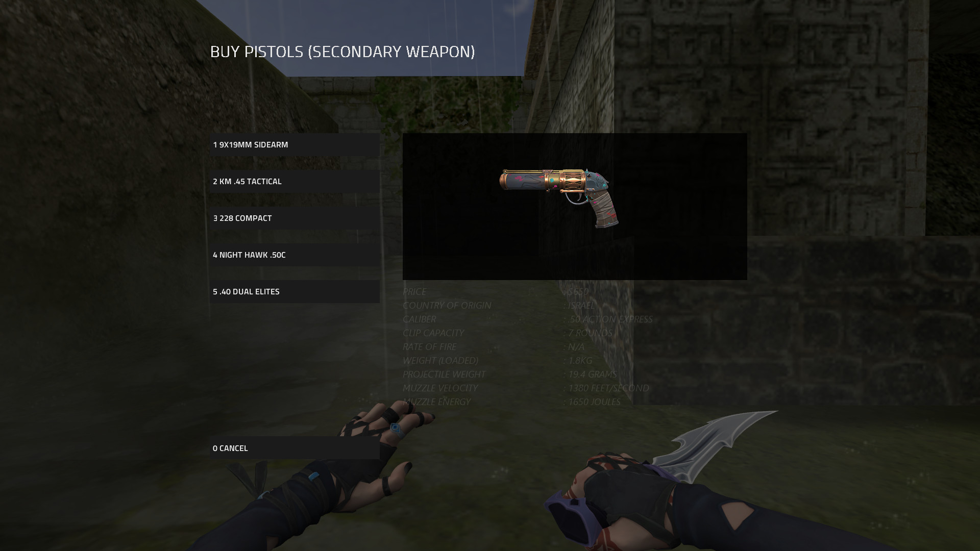 Valorant Arcane Sheriff Mod for Counter-Strike 1.6 | CS1.6 Mods