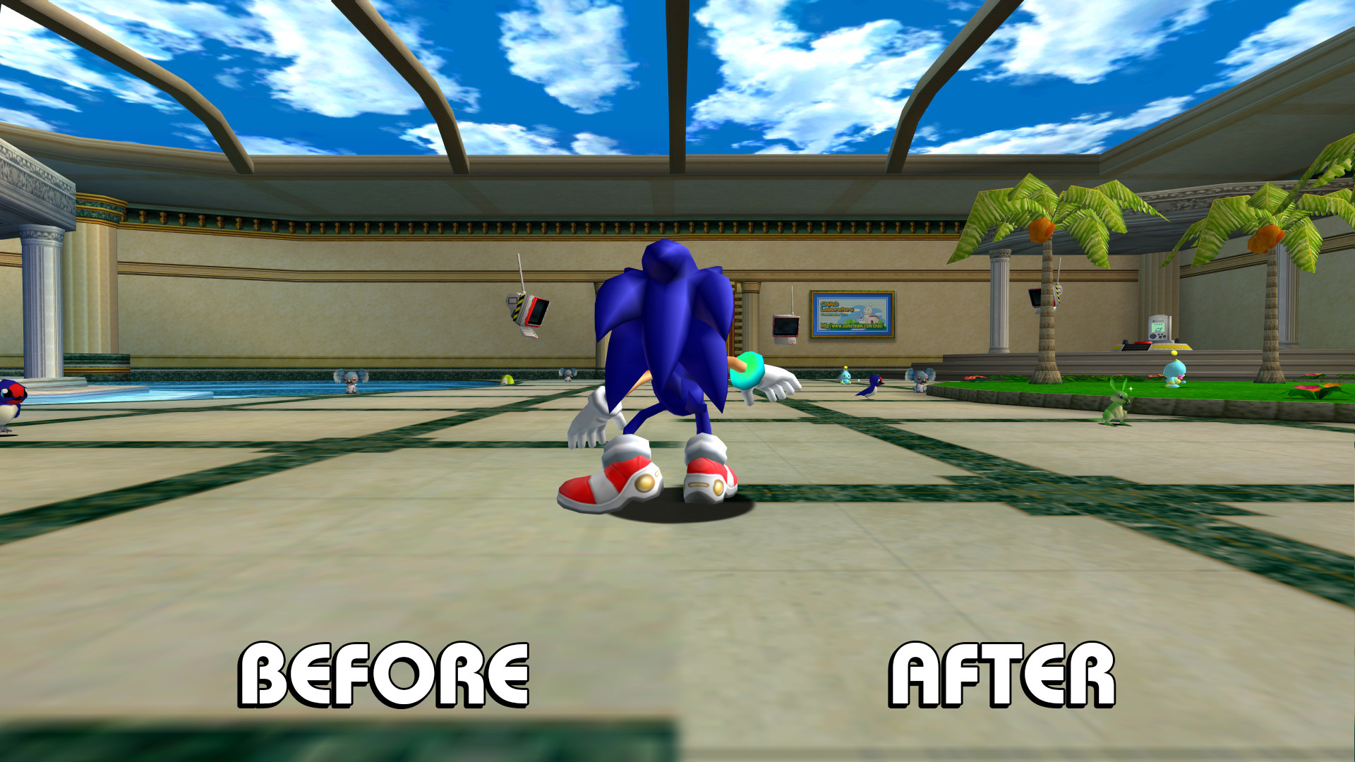 GC Station Square Garden Mod for Sonic Adventure DX | SADX Mods