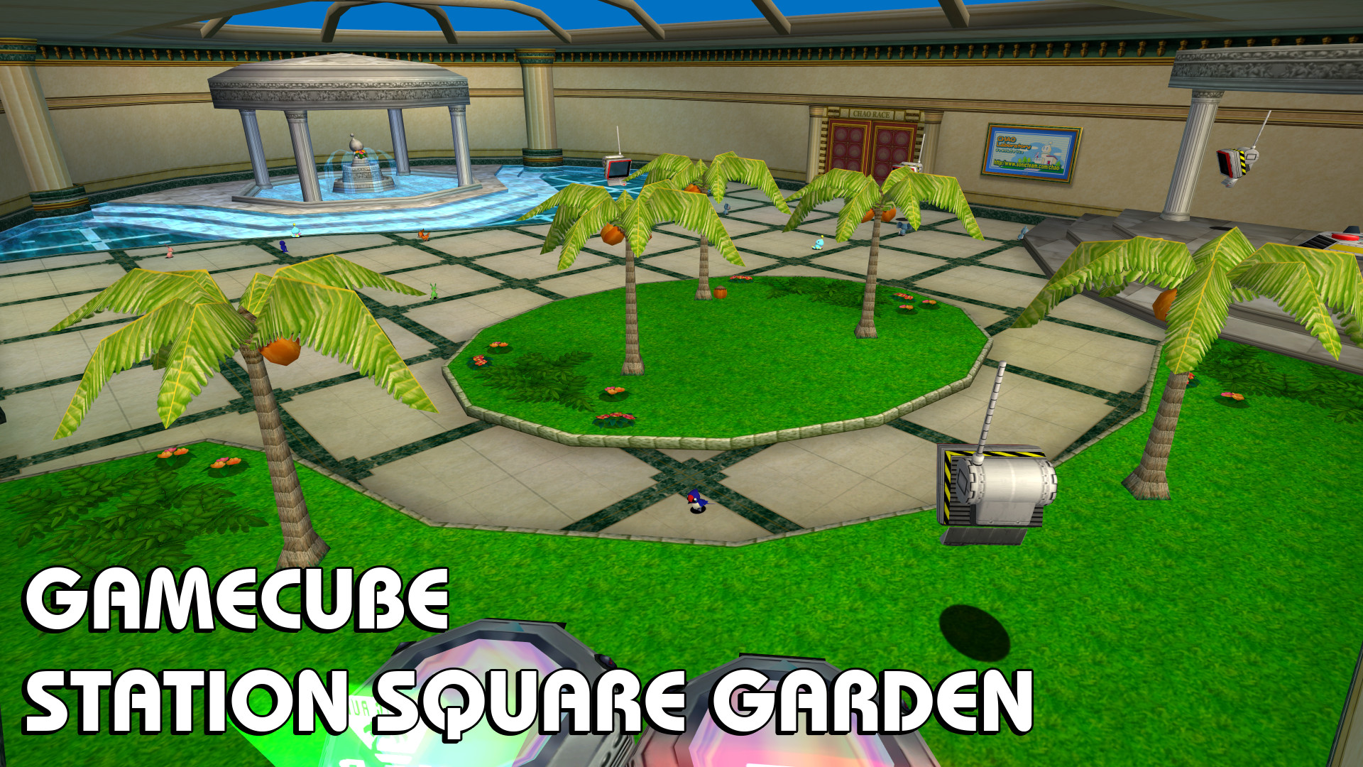 GC Station Square Garden Mod for Sonic Adventure DX | SADX Mods