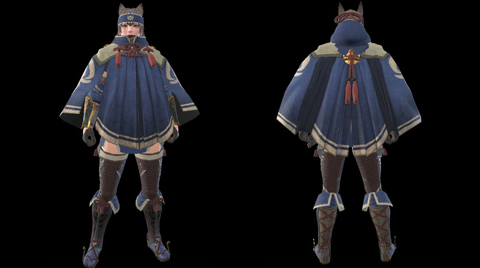 Kamura Cloak Retouching Mod for Monster Hunter Rise | MHR Mods