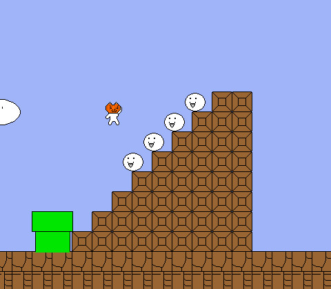 Pumpkin Cat Skin [Syobon Action] [Mods]