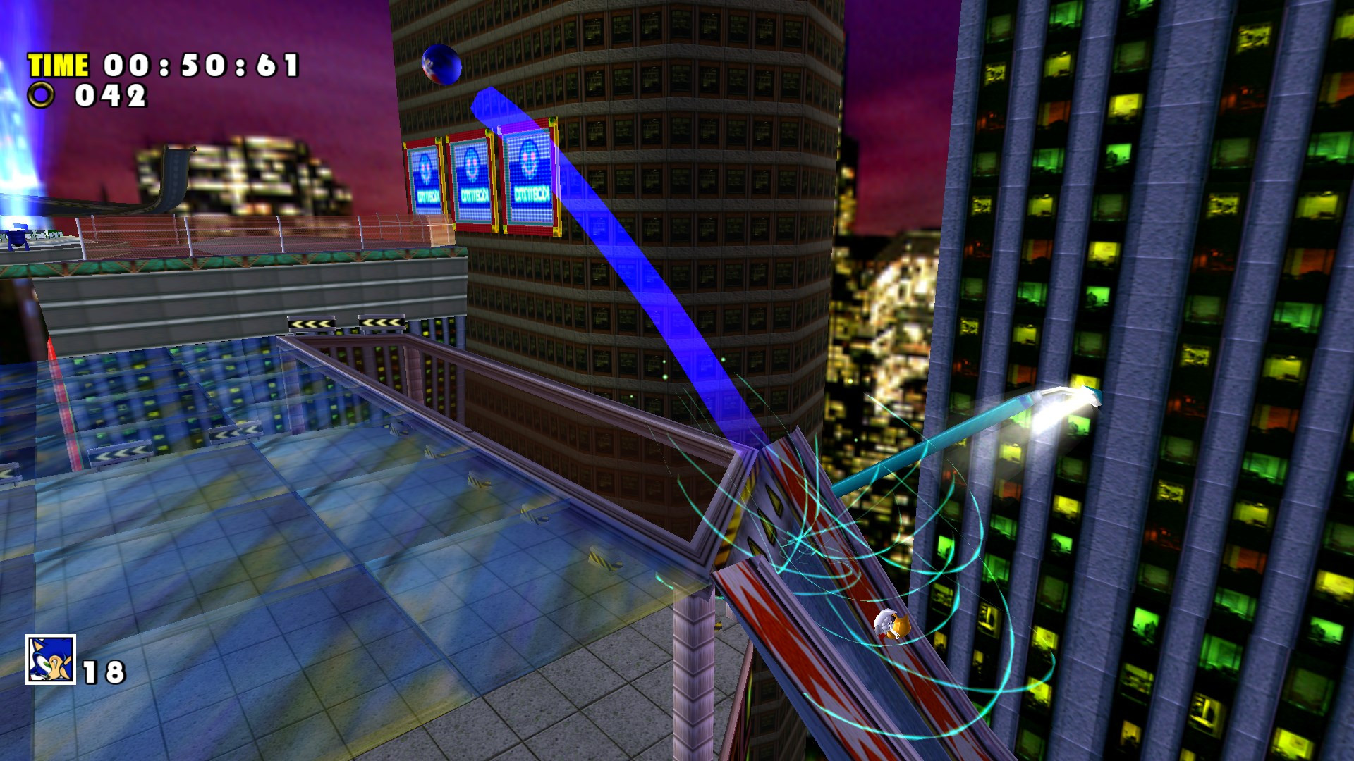 Persistent Blue Trail Mod for Sonic Adventure DX | SADX Mods