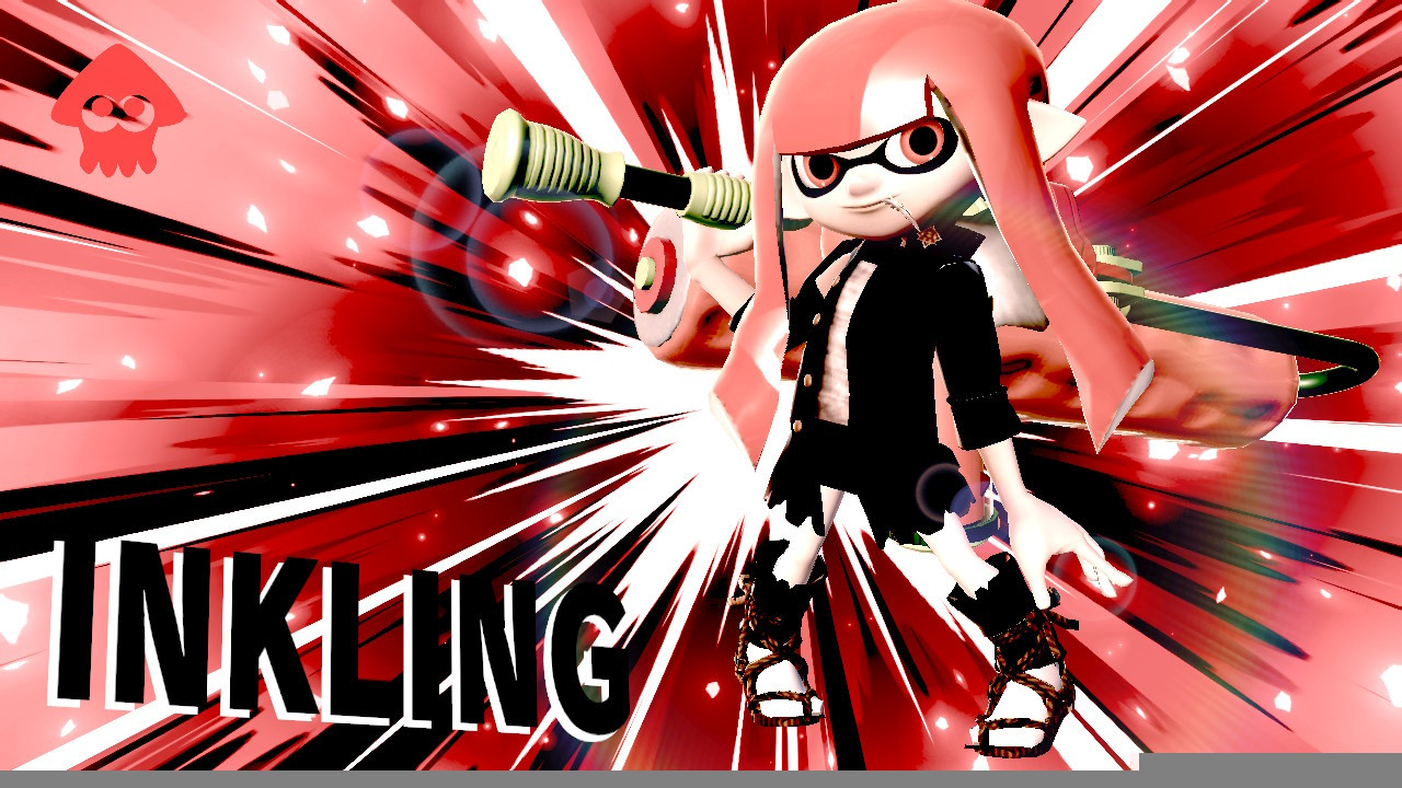 Schoolyard Outfit (Inkling Girl) Mod for Super Smash Bros. Ultimate ...