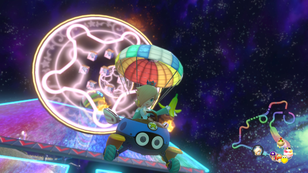 Booster Course Pass Rainbow Road Rainbow Minimaps Mod for Mario Kart 8 ...