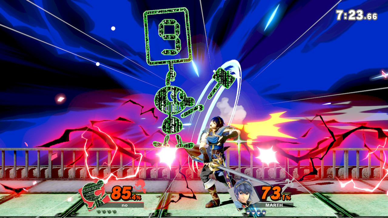 Matrix Game & Watch Mod for Super Smash Bros. Ultimate | SSBU Mods