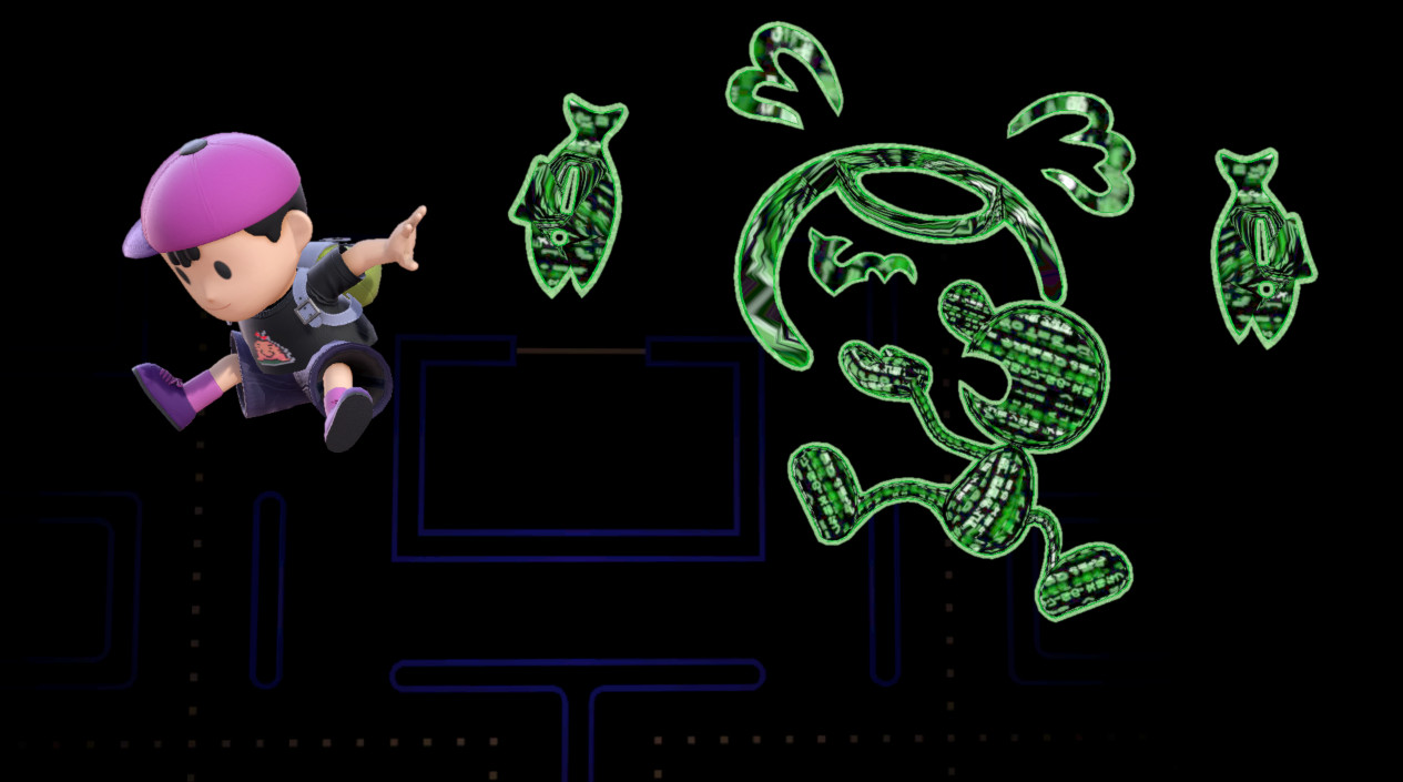 Matrix Game & Watch Mod for Super Smash Bros. Ultimate | SSBU Mods