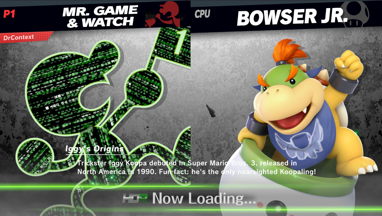 Matrix Game & Watch Mod for Super Smash Bros. Ultimate | SSBU Mods