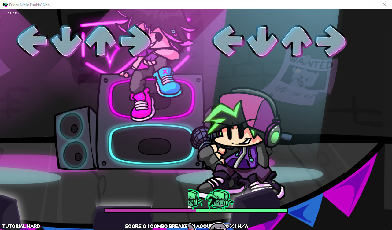 Neo Boy Girlfriend Skin Mod for Friday Night Funkin' | FNF Mods