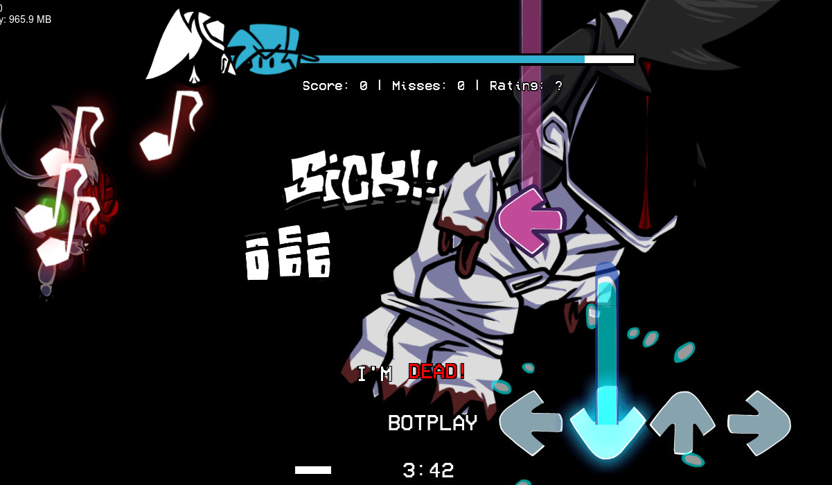 Monochrome Psych Engine Port Mod for Friday Night Funkin' | FNF Mods