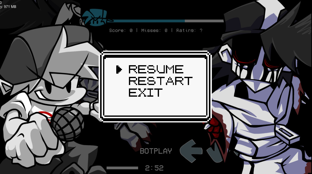 Monochrome Psych Engine Port Mod for Friday Night Funkin' | FNF Mods