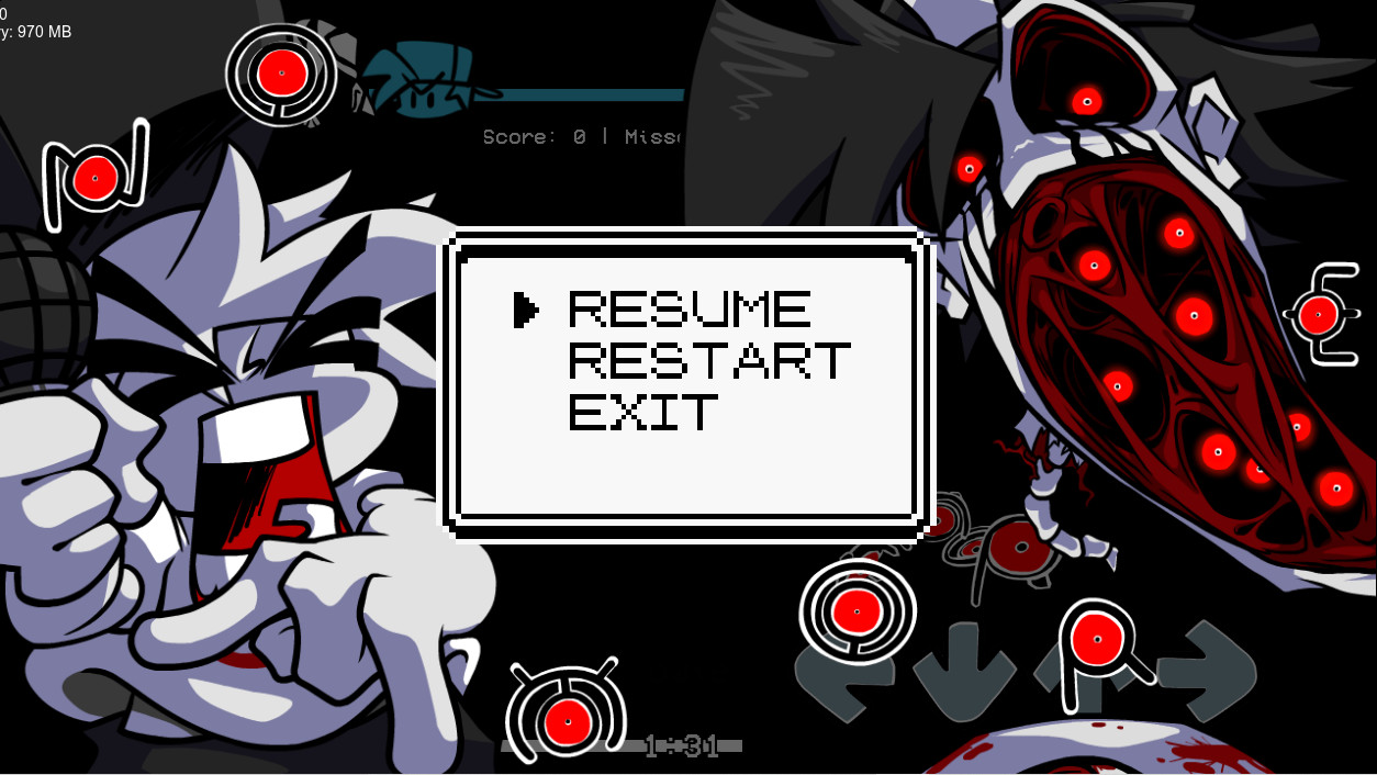 Monochrome Psych Engine Port Mod for Friday Night Funkin' | FNF Mods