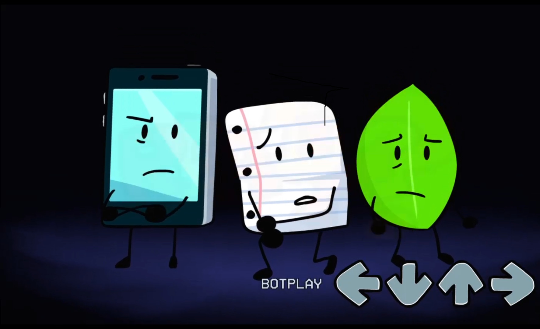 Phantasm - Inanimate Insanity Mod for Friday Night Funkin' | FNF Mods