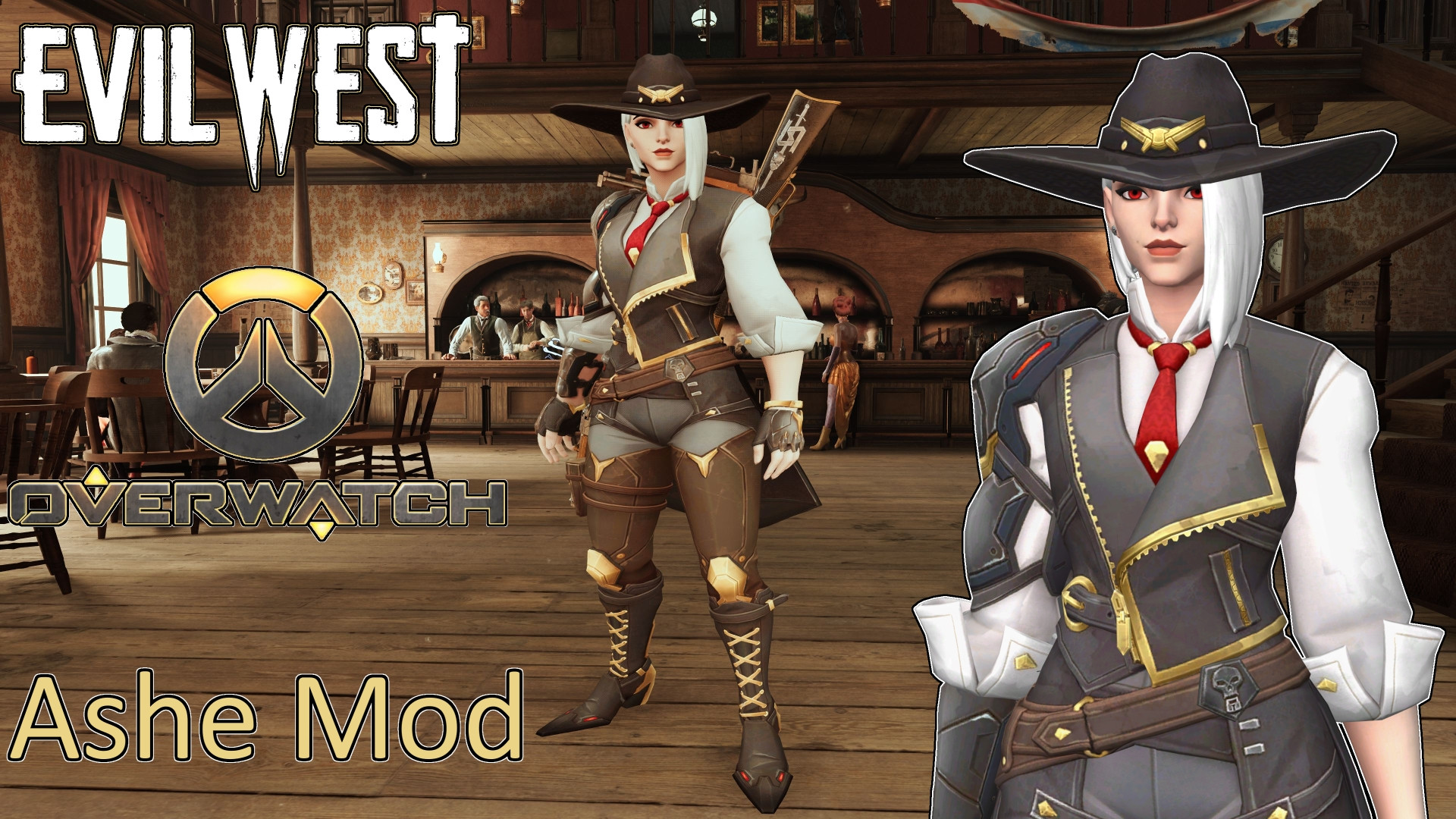 Evil West Overwatch Ashe Mod [Evil West] [Mods]