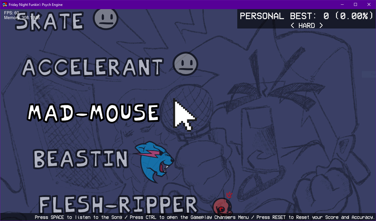 VS Mad Mouse Cursor Mod for Friday Night Funkin' | FNF Mods