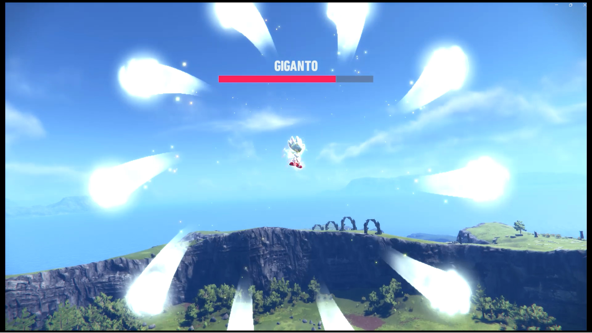 Hyper Sonic with Rainbow Aura Mod for Sonic Frontiers | Frontiers Mods