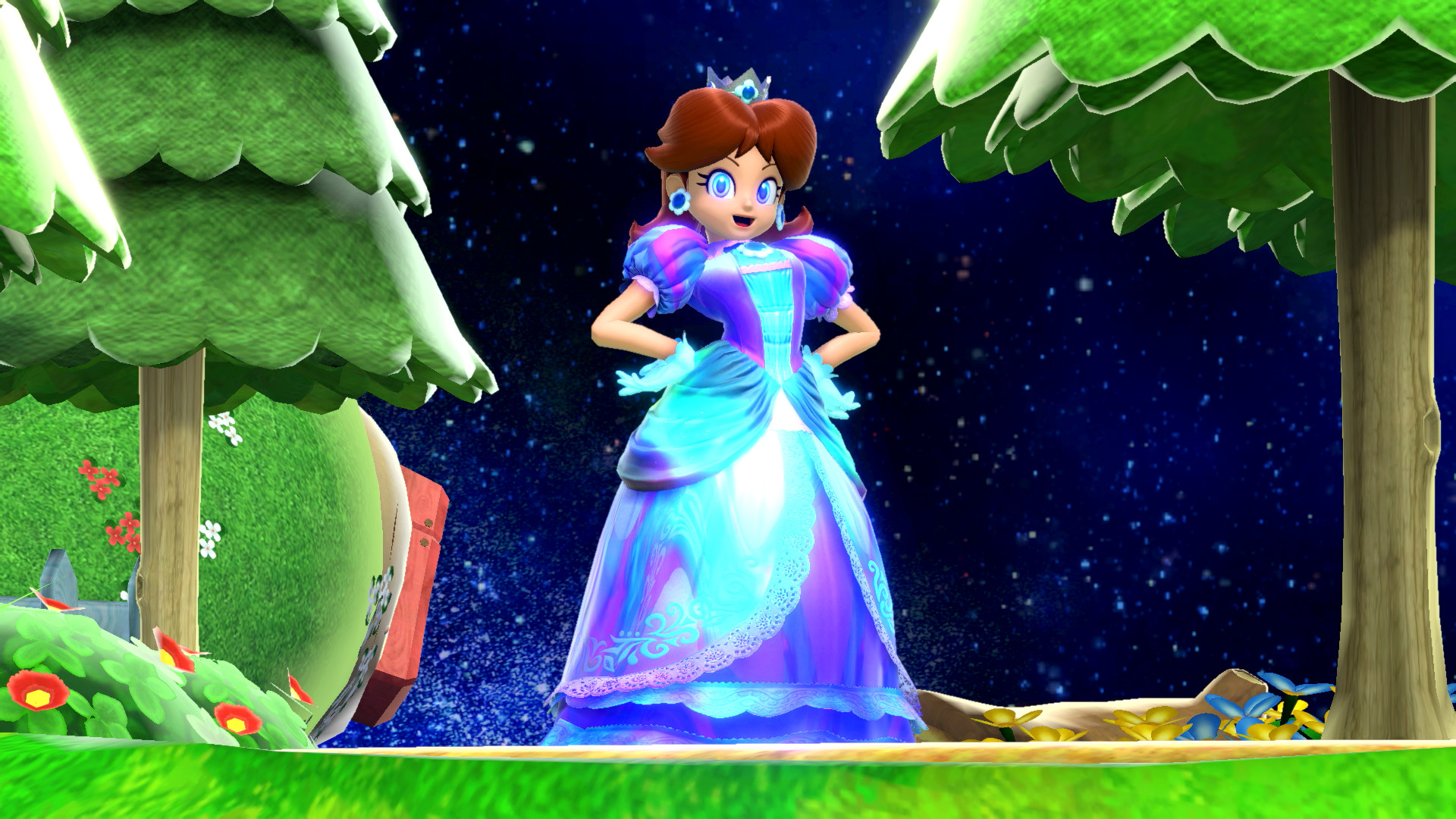 Northern Lights Daisy: Blissful Light Mod for Super Smash Bros ...