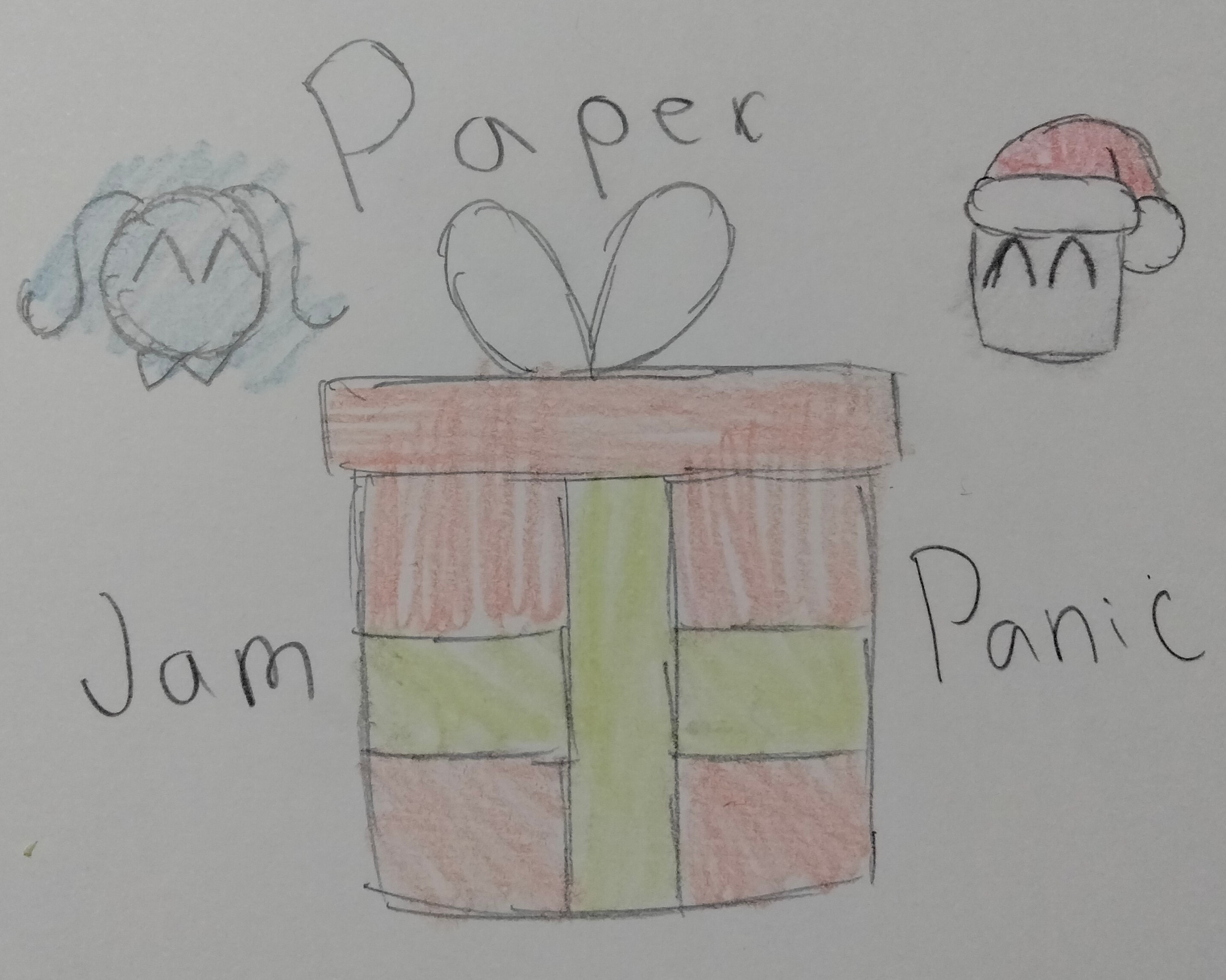 Paper Jam Panic V0.5.6 (Late) Krysmas Update!! [Friday Night Funkin'] [Mods]