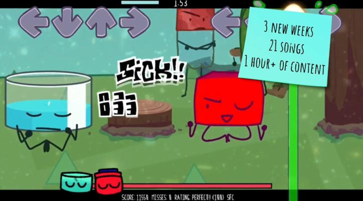 FNF: The Golden ONE V2 (hfjONE Mod) Mod for Friday Night Funkin' | FNF Mods