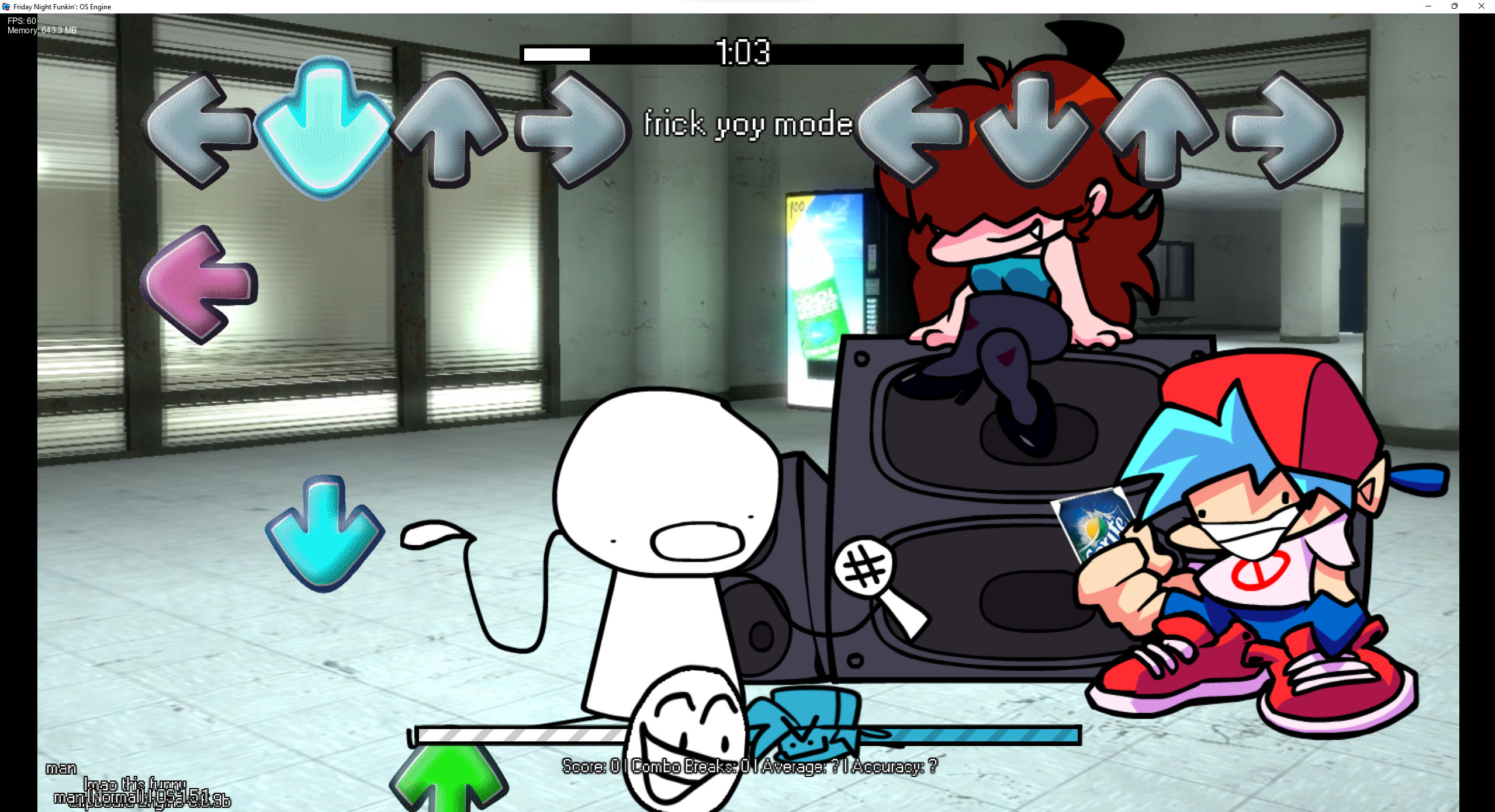 FNF VS. MAN [Friday Night Funkin'] [Mods]