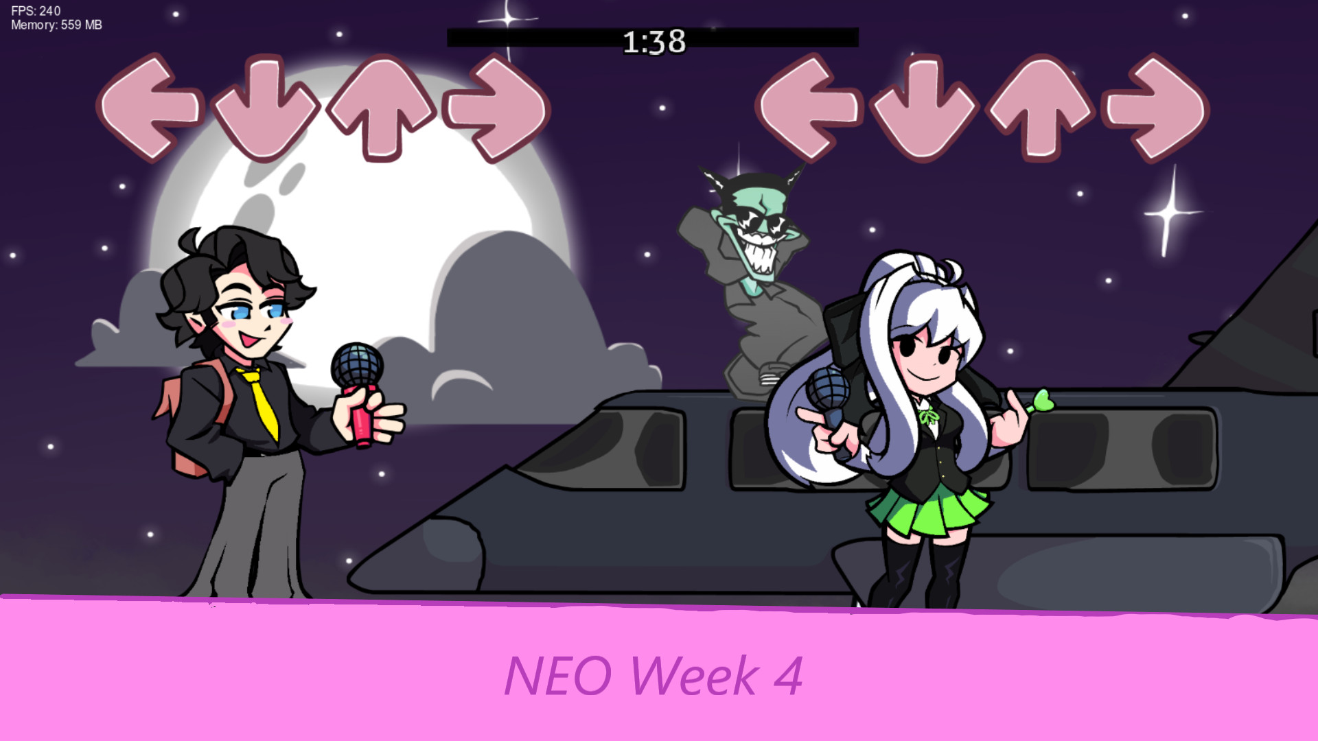 FNF:Doki Doki Cover 2.0 (Remaster comming) [Friday Night Funkin'] [Mods]