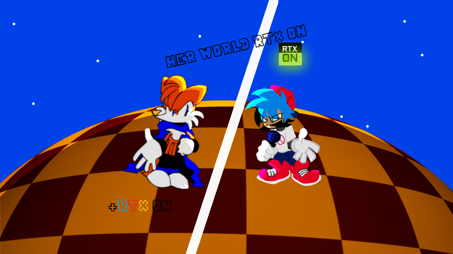 FNF Her World Reshaded (RTX ON) Mod for Friday Night Funkin' | FNF Mods