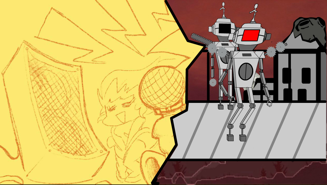 Robots Mod Demo Mod for Friday Night Funkin' | FNF Mods