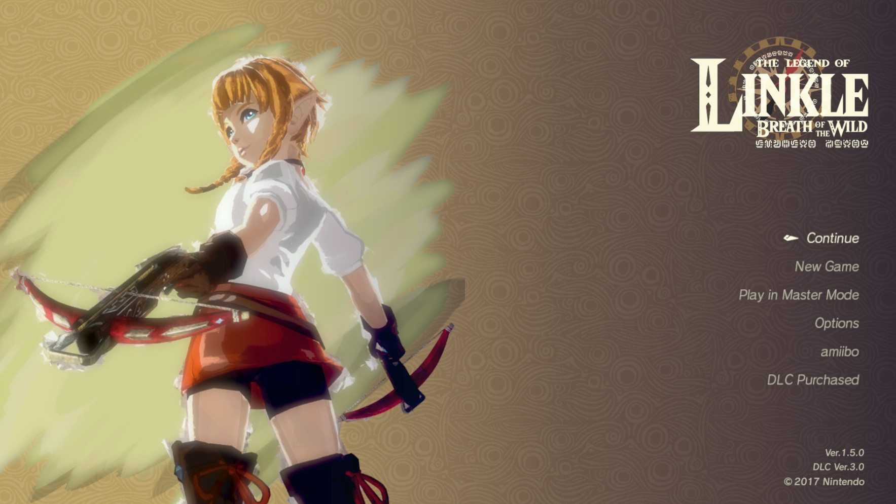 [LINKLE] Title Screen (natural) Mod for The Legend of Zelda: Breath of ...