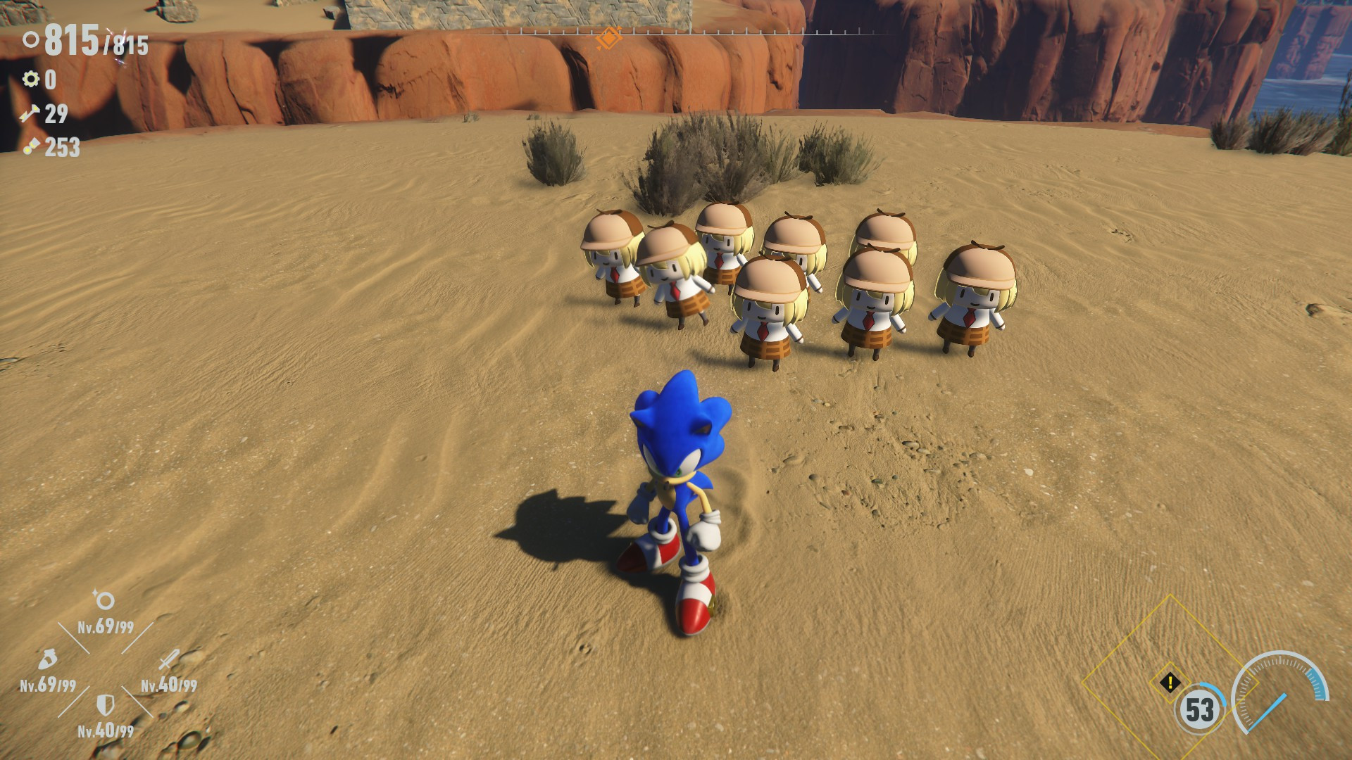 Smol Ame over Koco's Mod for Sonic Frontiers | Frontiers Mods