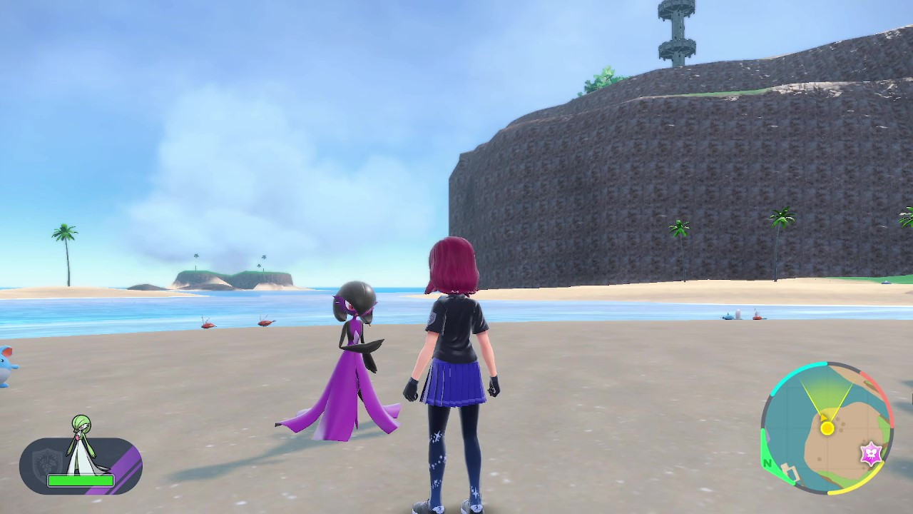 Black and Purple Gardevoir Mod for Pokemon Scarlet & Violet | PKMN SV Mods