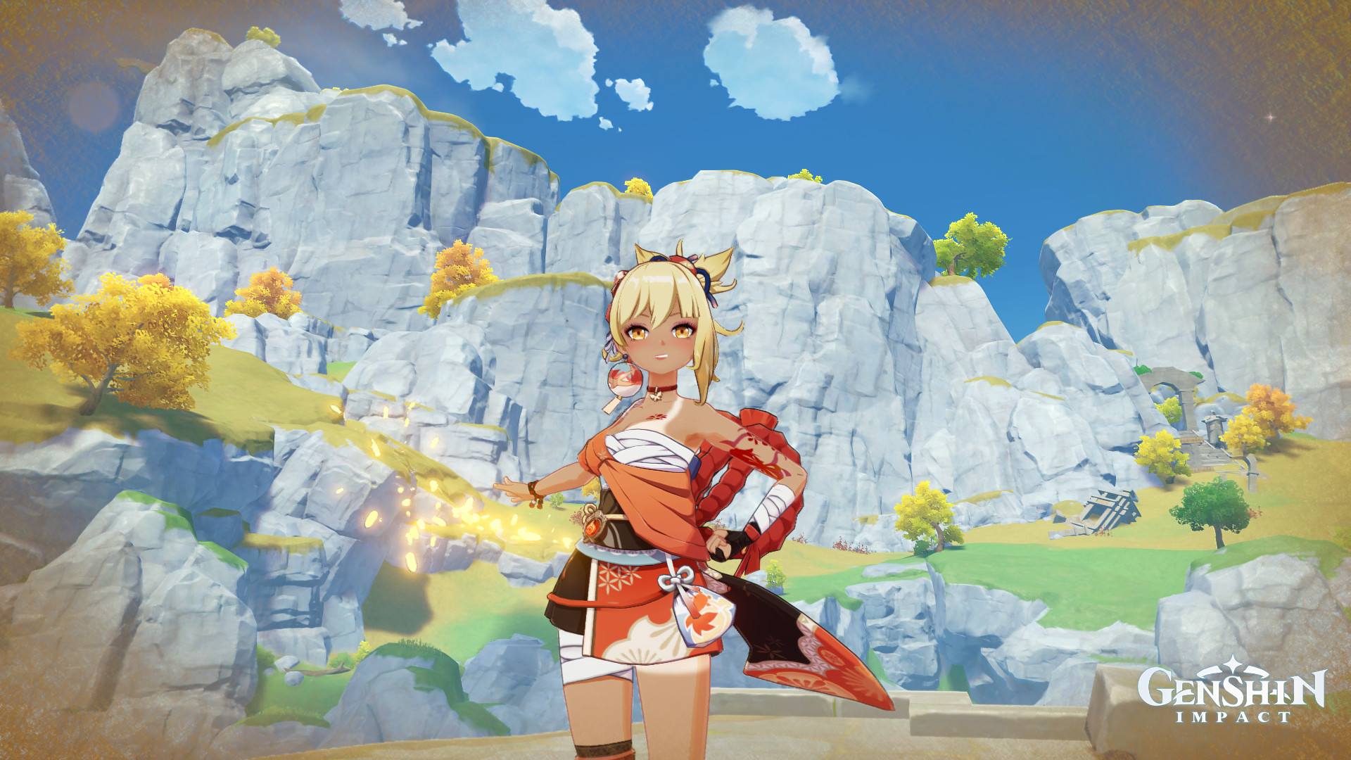 (OUTDATED) Gyaru Yoimiya Mod for Genshin Impact | GI Mods