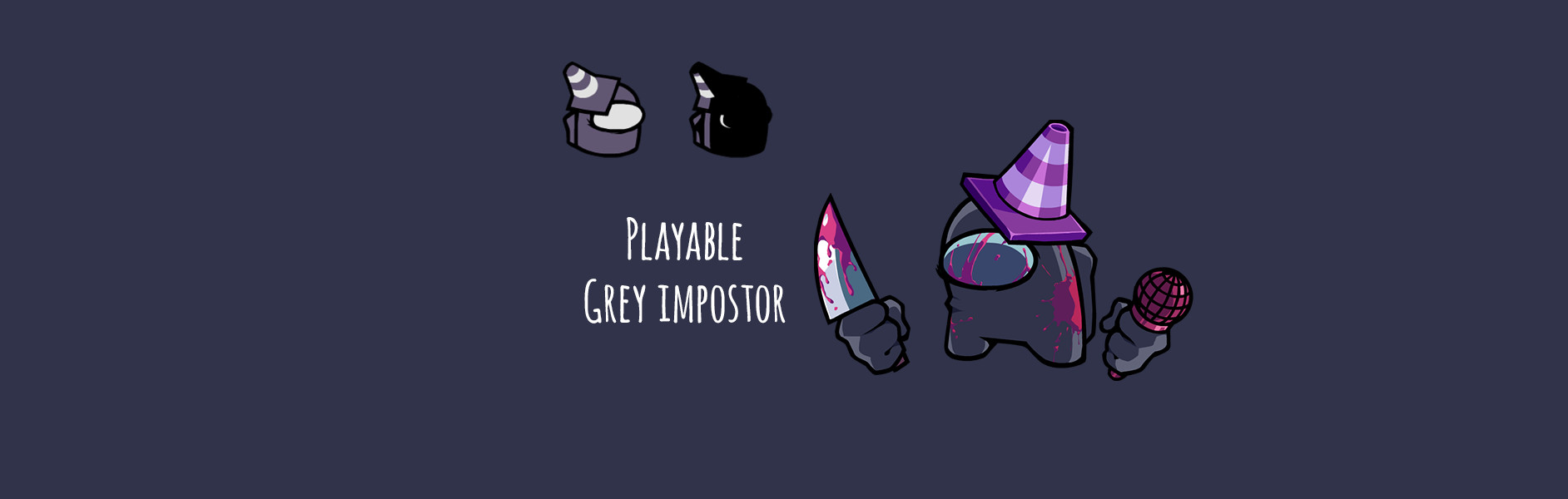 [SENSITIVE CONTENT] Playable Grey impostor Mod for Friday Night Funkin ...