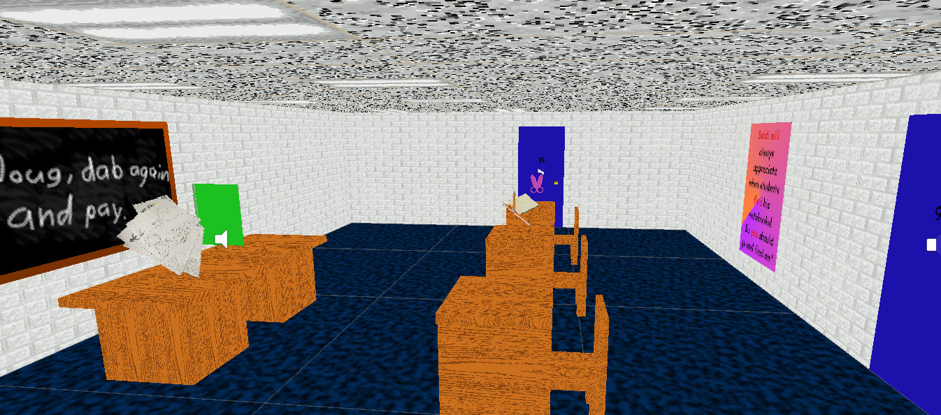 Baldi Custom Map Series 2: The Insane School Mod for Baldi's Basics ...