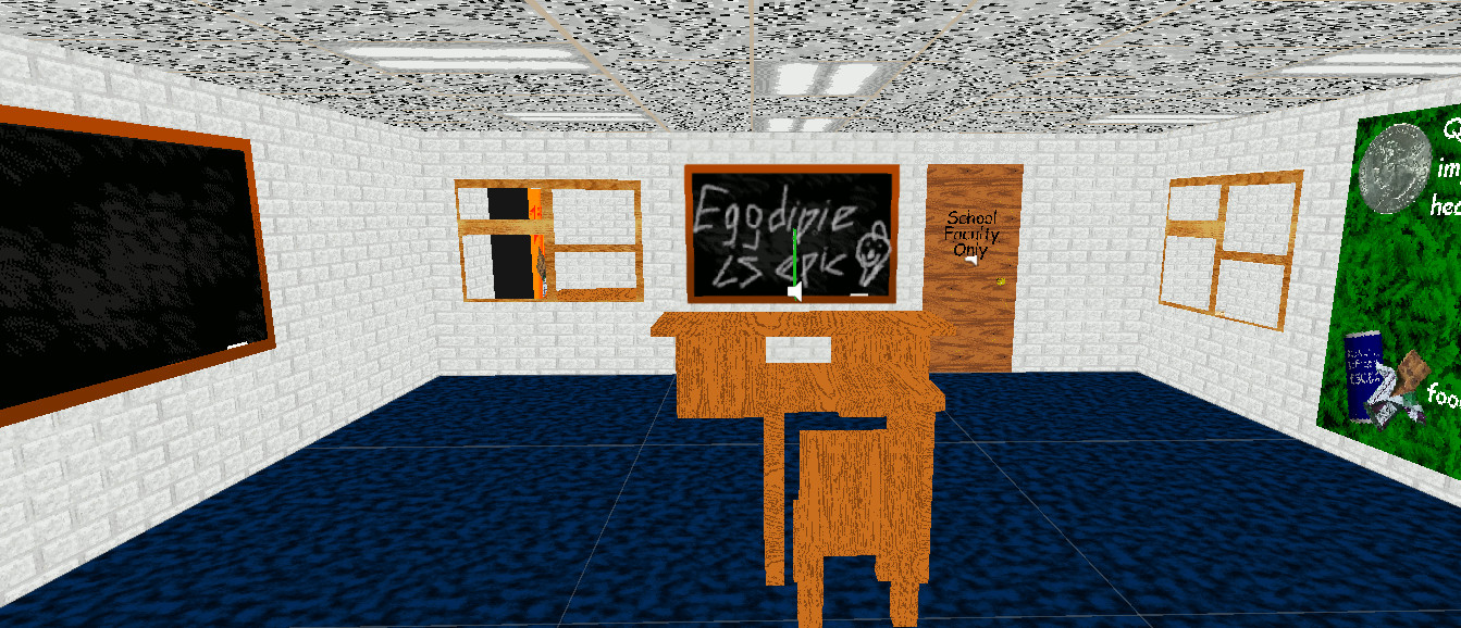 Baldi Custom Map Series 2: The Insane School Mod for Baldi's Basics ...